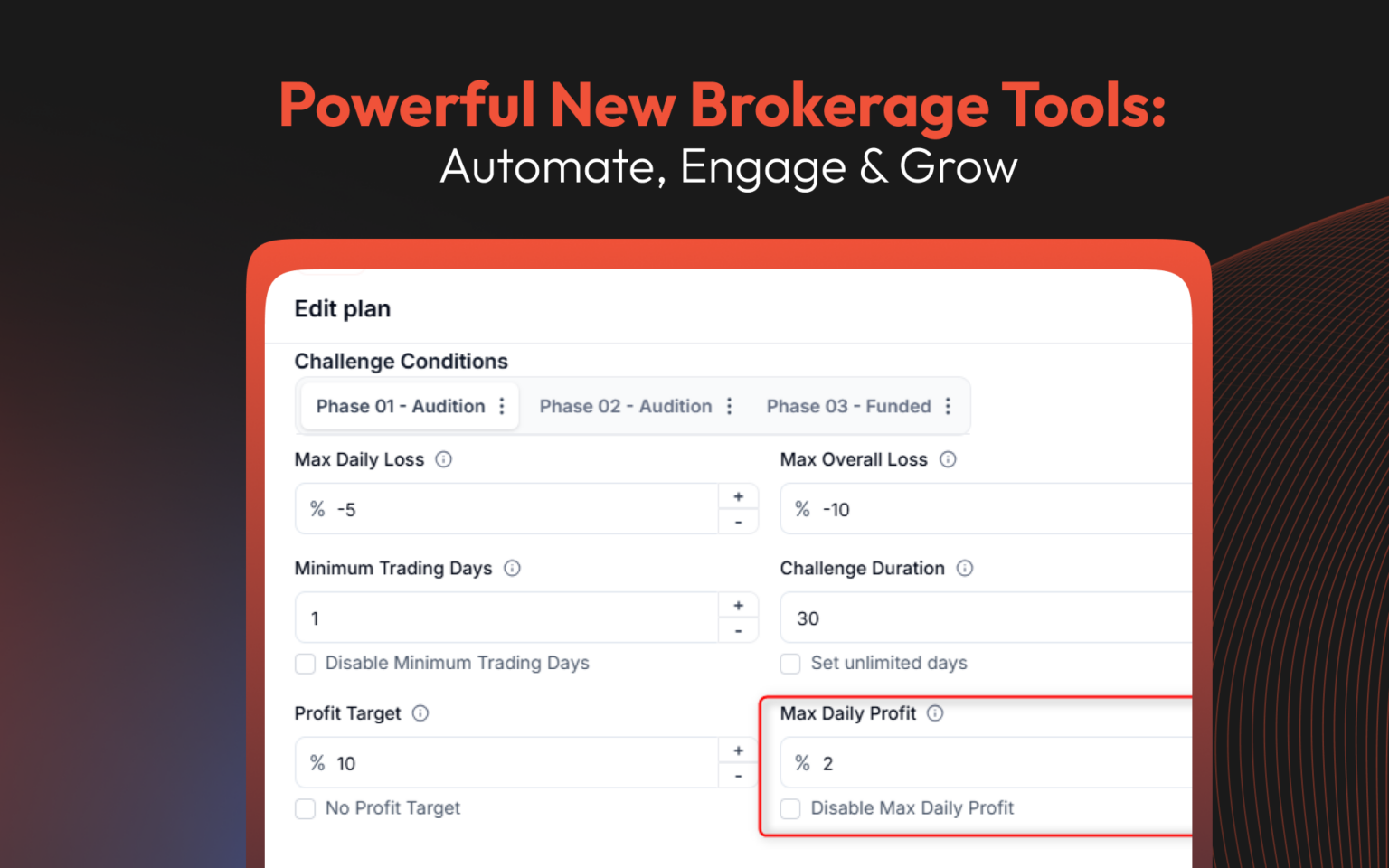New Brokerage Tools & Features | Leverate